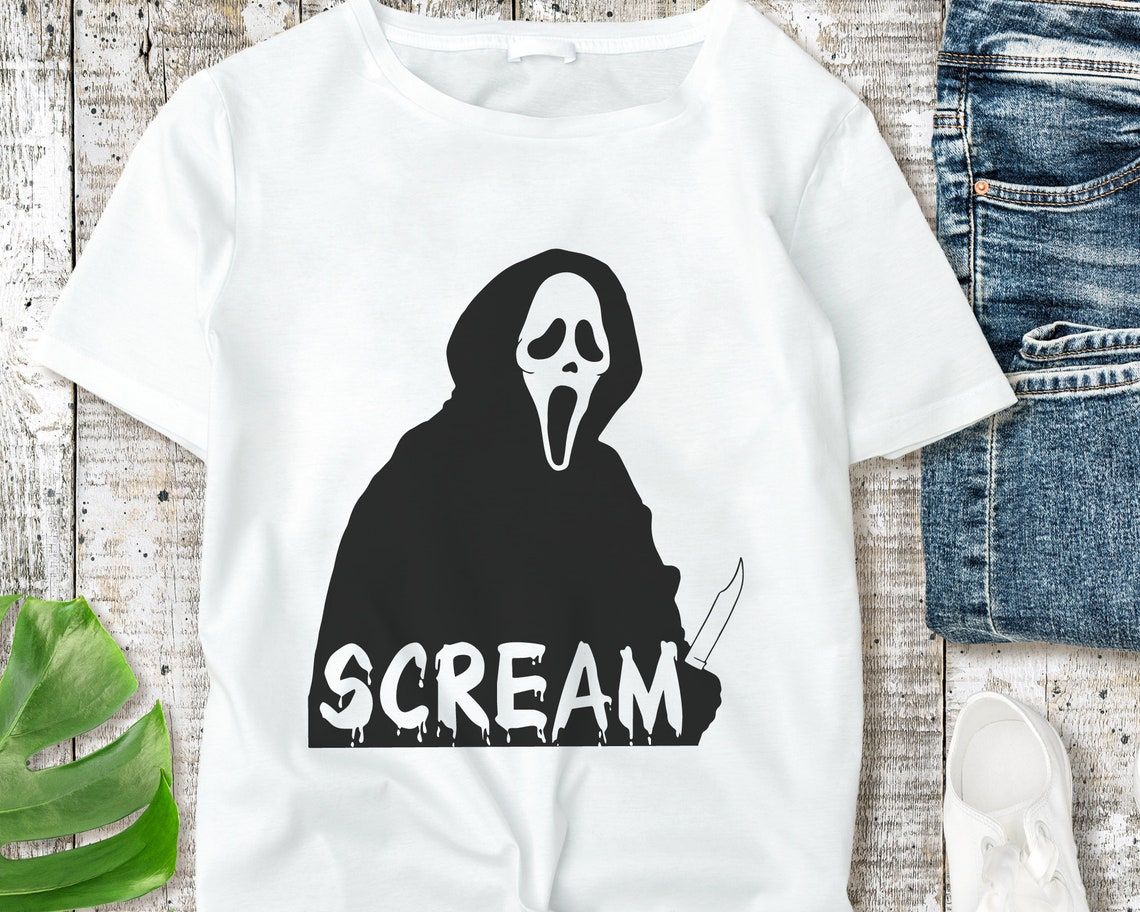 Scream Svg Ghost Face Svg Horror Svg Halloween Svg Scream - Etsy