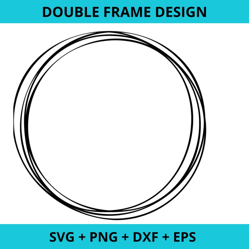 Circle Frame Svg - Etsy