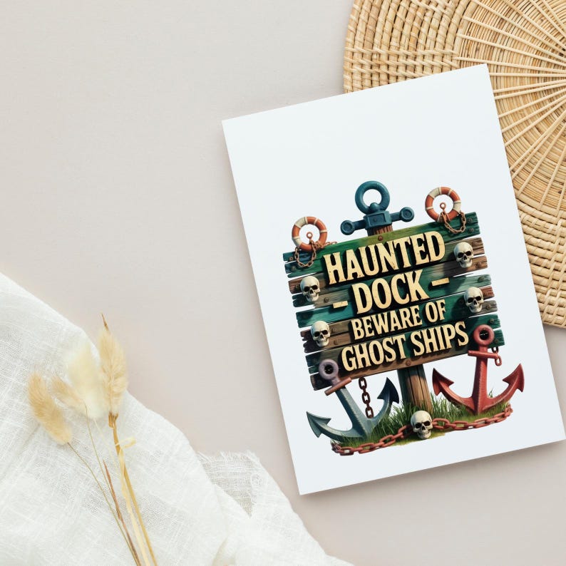 Halloween Signpost Clipart Bundle, Spooky Warning Signs PNG, Haunted ...