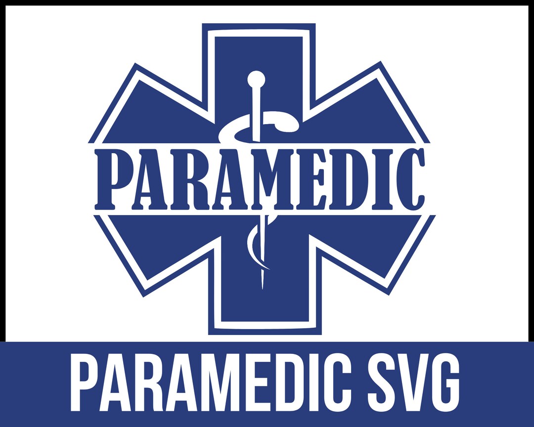 Paramedic Svg Designs, Funny Paramedic Clipart Filesm, Ambulance Emblem ...