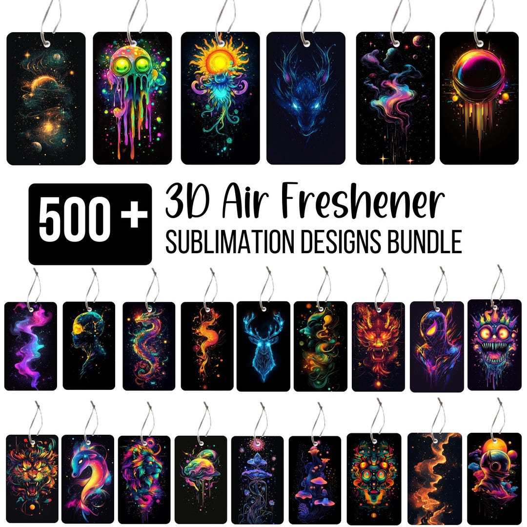 500+ Air Freshner PNG Bundle, Stunning Abstract & and 3D Cute Animals ...