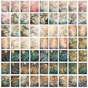 300+ Whimsical & Floral Backgrounds Bundle, Watercolor Whimsy ...