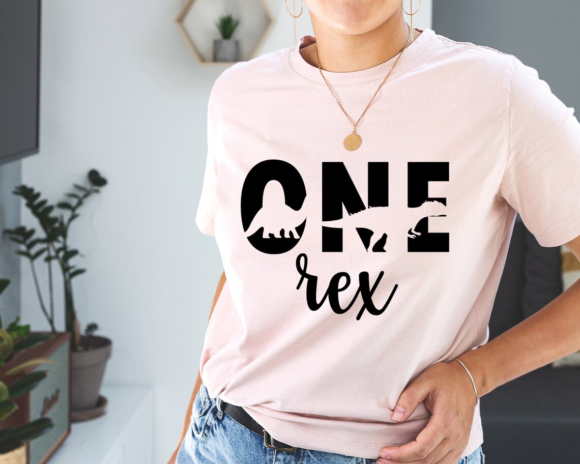 One Rex Svg Dinosaur Birthday Svg Four Rex Svg Three Rex - Etsy