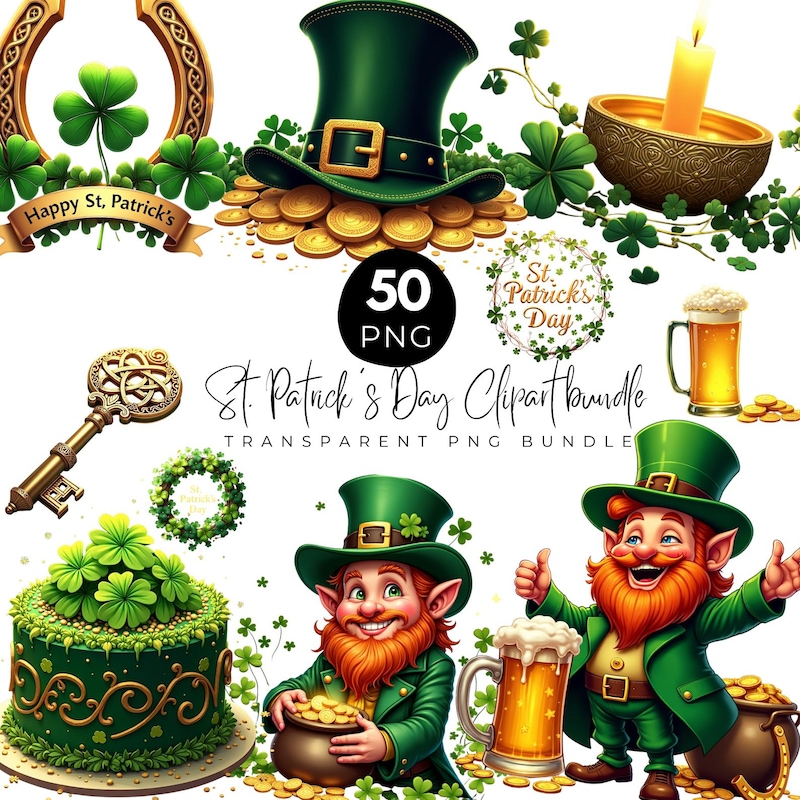 St Patrick Day Clip Art - Etsy