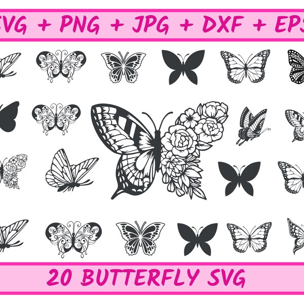 Butterfly Vinyl Layer - Etsy