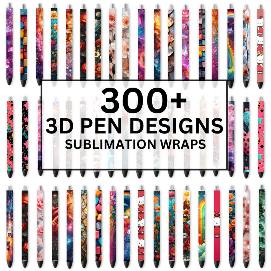 300+ PNG Pen Wrap Bundle, Pen Wrap Sublimation Designs, Epoxy Pen Wraps ...