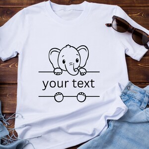 Elephant Svg, Split Safari Animals, Safari Animals Outline Svg, Safari ...