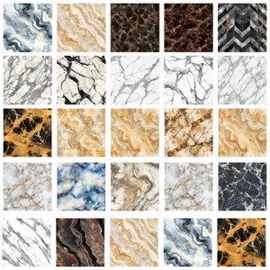 73 Marble Digital Paper Pack Seamless Patterns, Backgrounds Scrapbooks ...