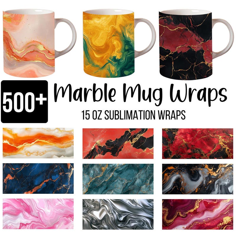 Marble Coffee Mug - Etsy