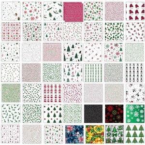 200+ Christmas Digital Paper Bundle, Festive Patterns for Crafts ...