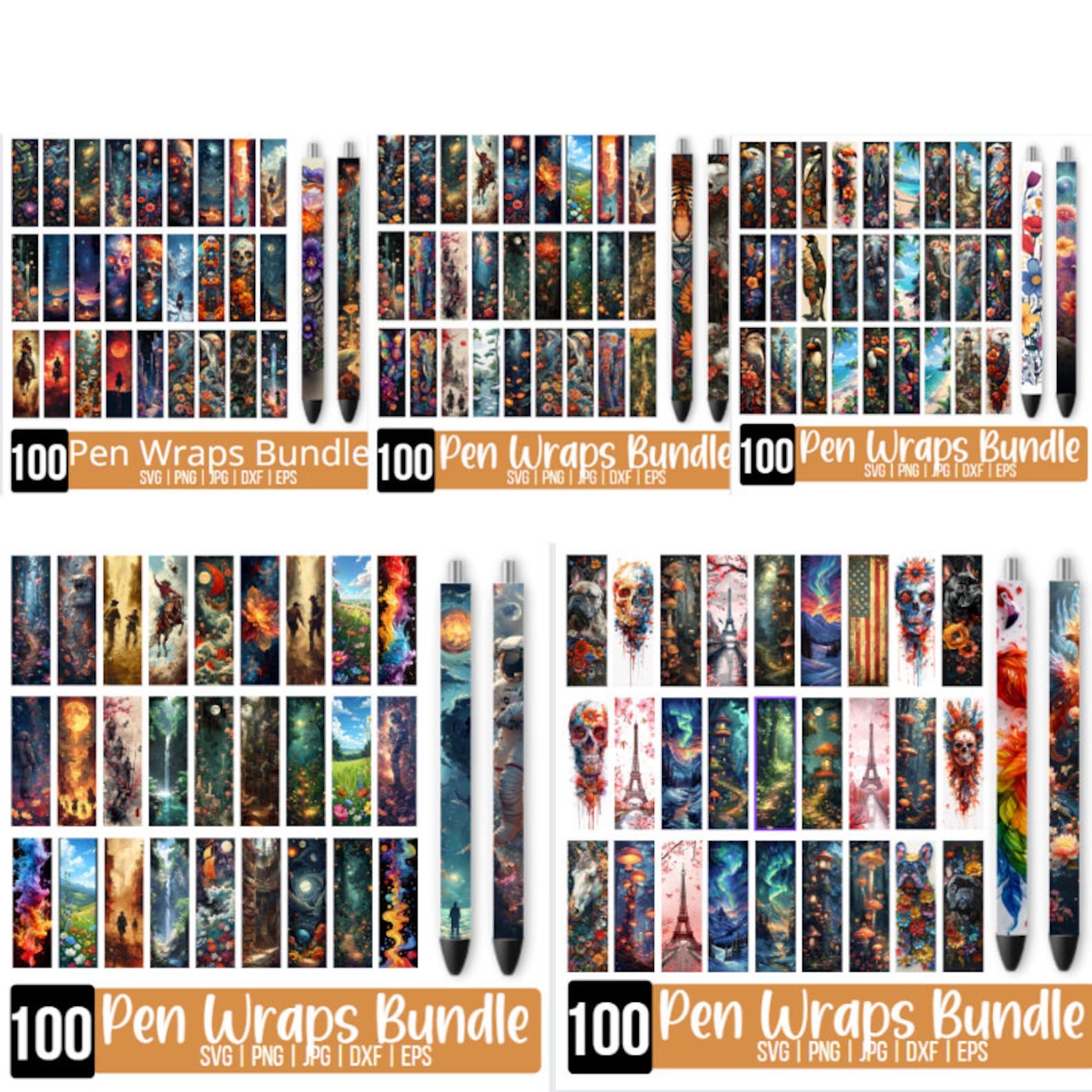 500+ PNG Pen Wrap Bundle, Pen Wrap Sublimation Designs, Epoxy Pen Wraps ...