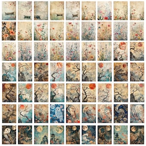 300+ Whimsical & Floral Backgrounds Bundle, Watercolor Whimsy ...