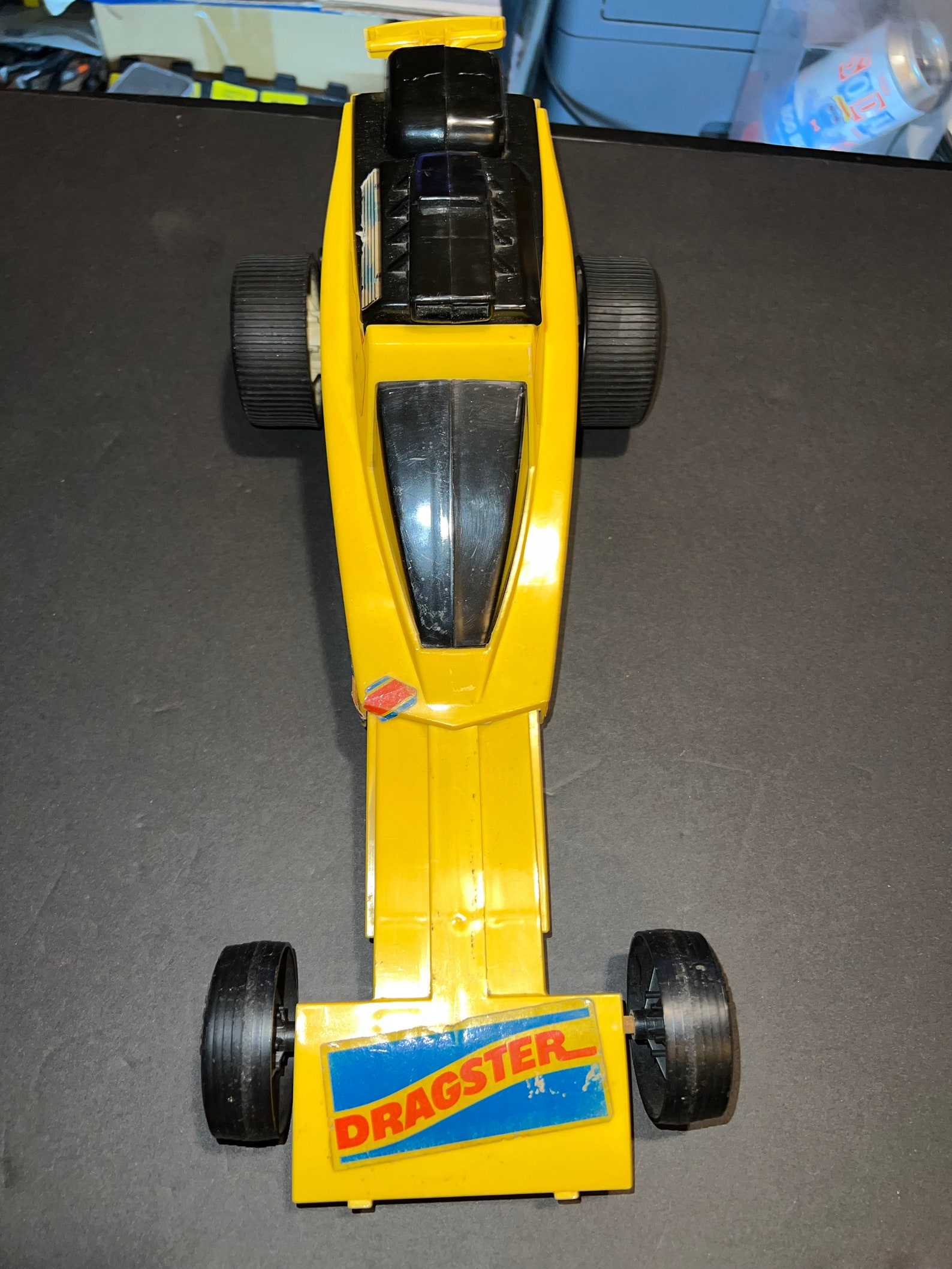 1976 Power Shifters Pull String Race Car 2 Speed Extending Front End ...