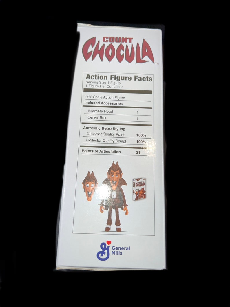 Jada Count Chocula 6 Action Figure General Mills Cereal Box Style Brand ...