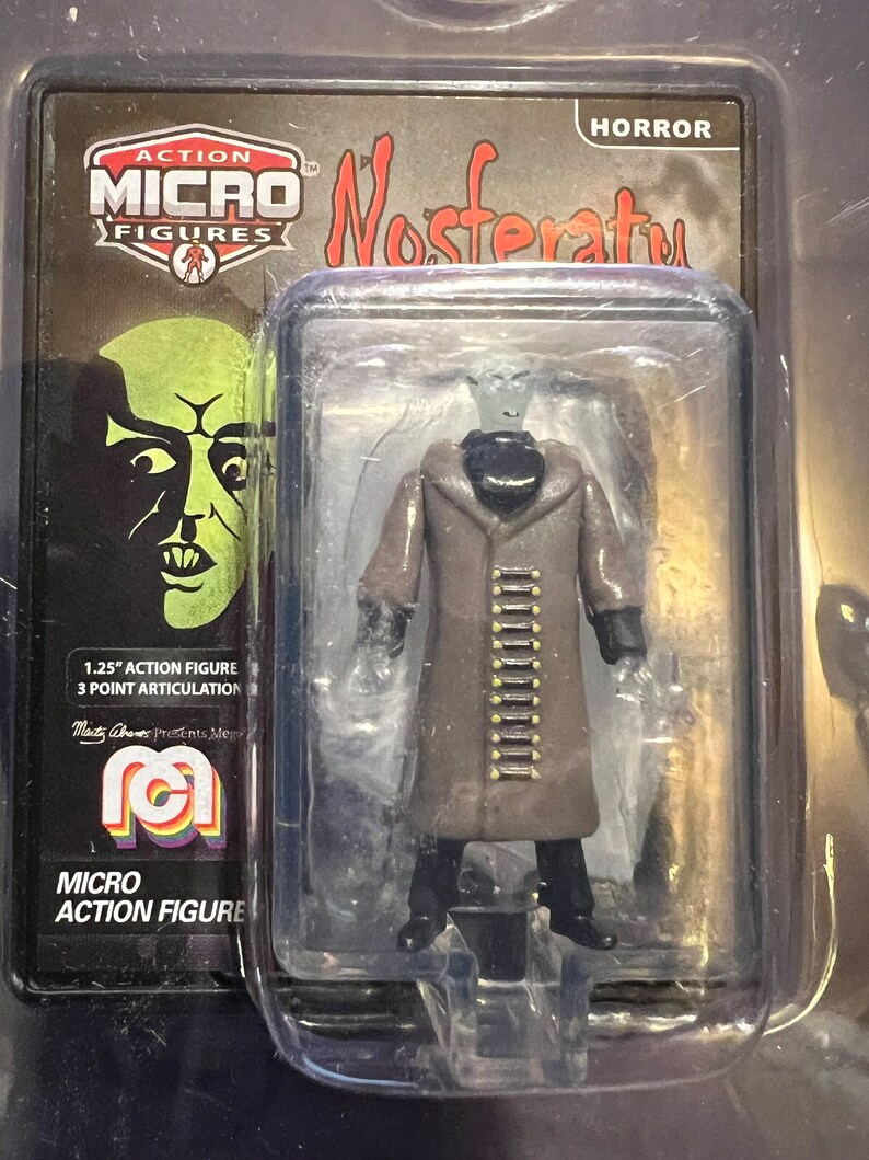 Horror Action Micro Figures Worlds Smallest Nosferatu Glow in the Dark ...