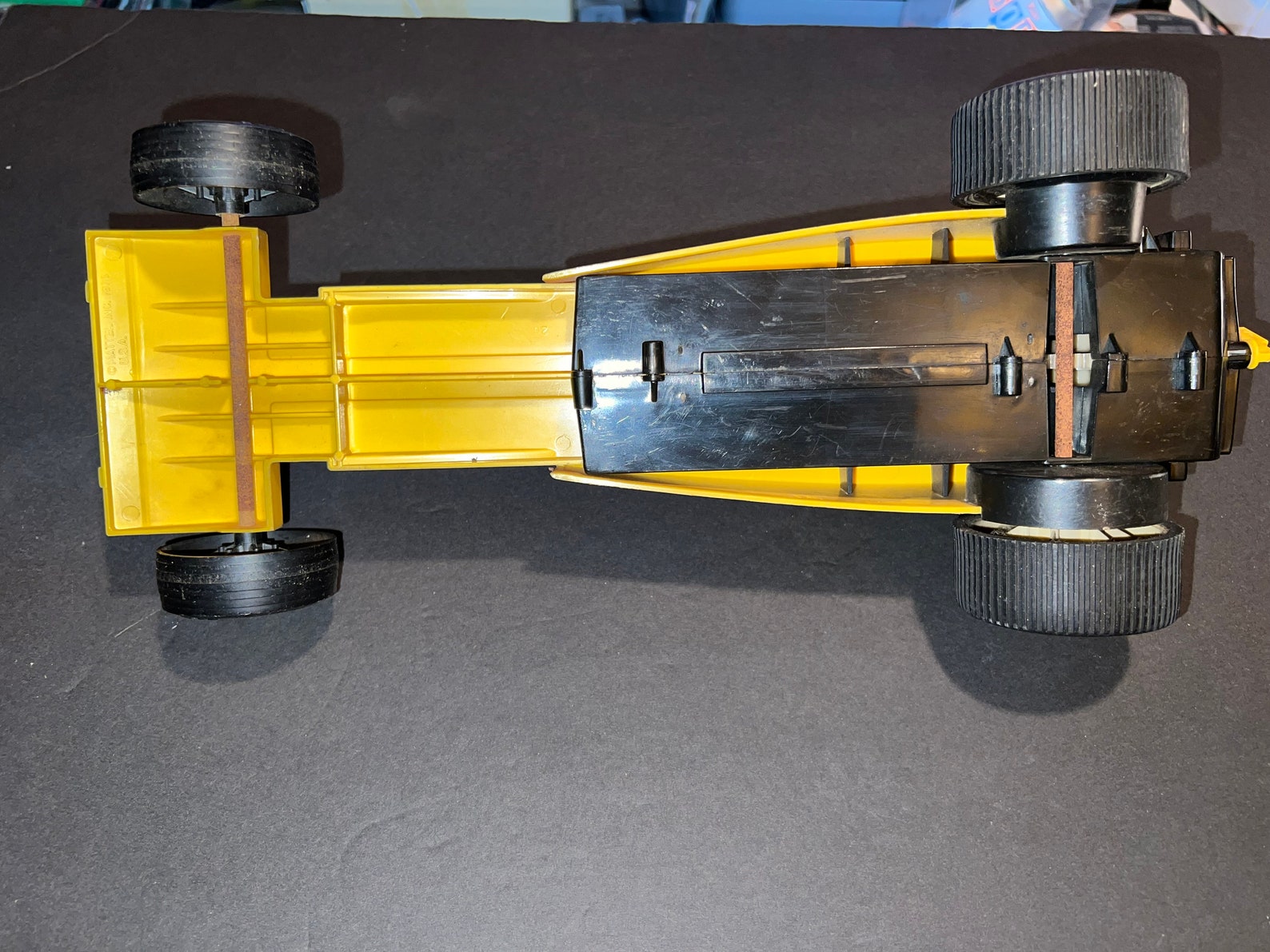 1976 Power Shifters Pull String Race Car 2 Speed Extending Front End ...