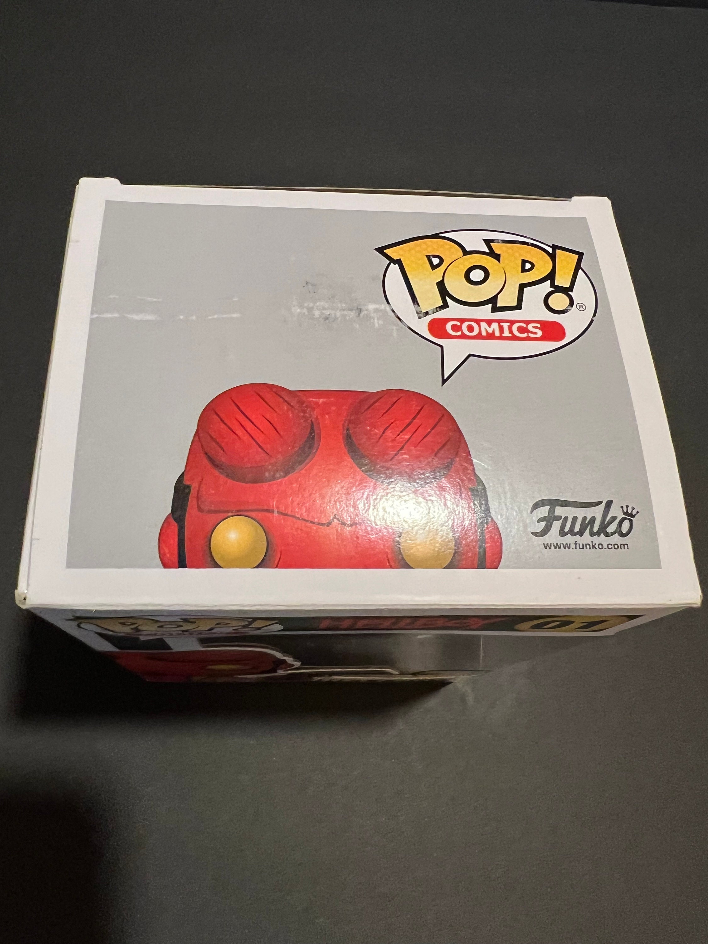 Funko Pop 01 Hellboy Limited Edition Chase Variant Brand New Shipped in ...