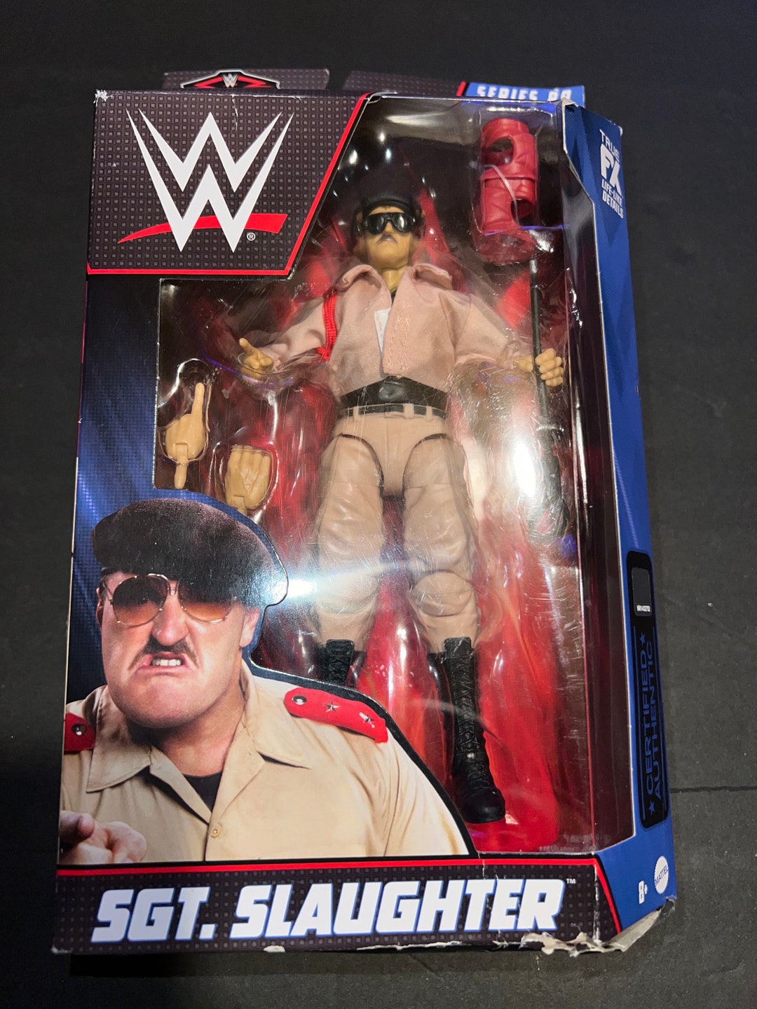 2021 WWE WWF Series 89 Elite Collection Sgt. Slaughter Bad Guy New but ...