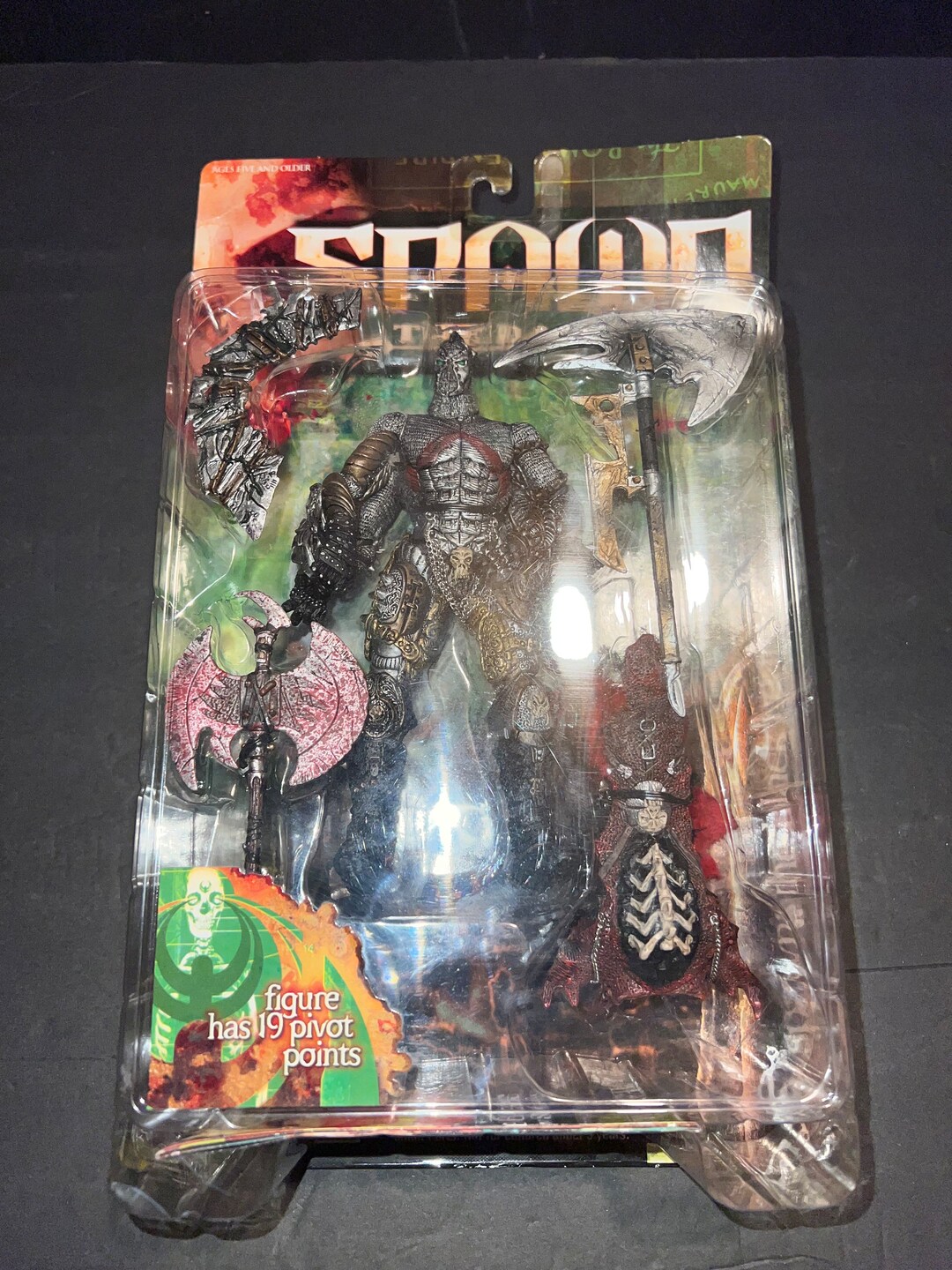 1999 Mcfarlane Spawn Dark Ages Series 16 Spawn the Black Heart New ...