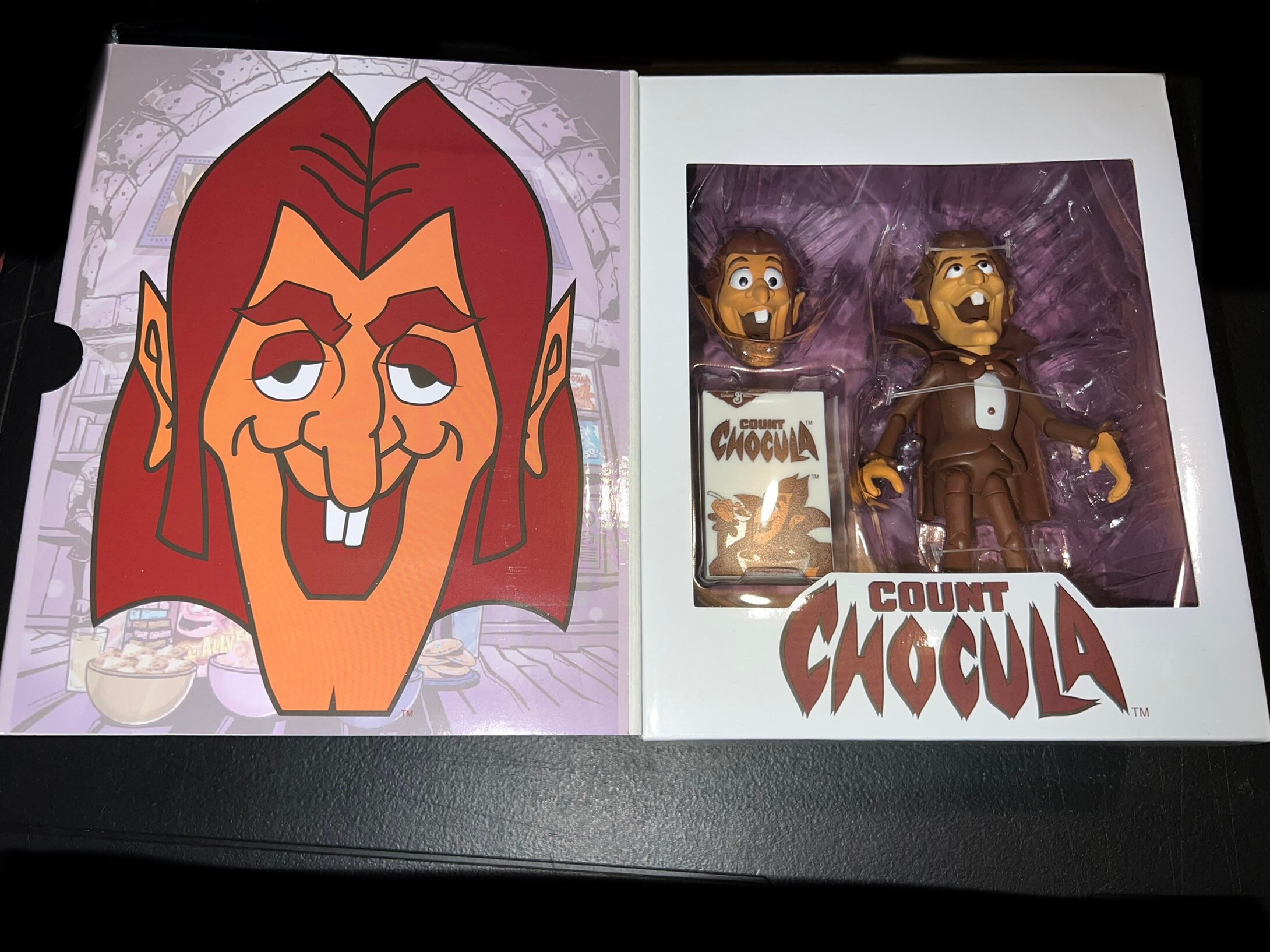 Jada Count Chocula 6” Action Figure General Mills Cereal Box Style ...