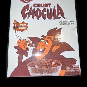 Jada Count Chocula 6” Action Figure General Mills Cereal Box Style ...