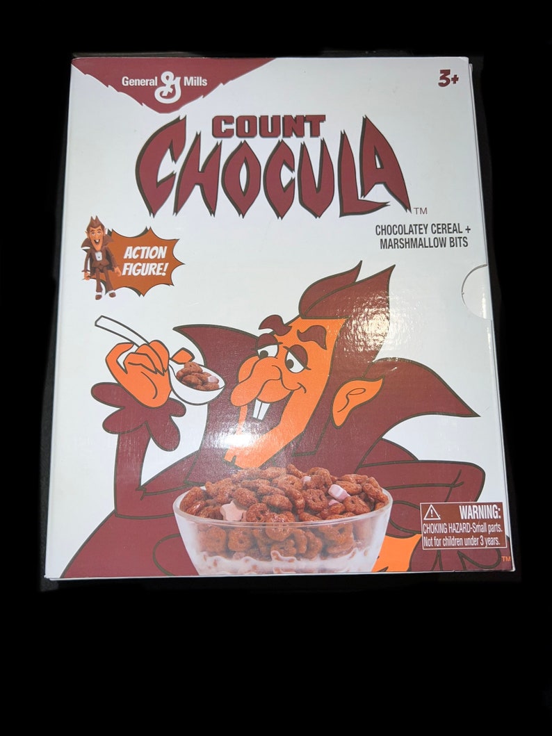 Jada Count Chocula 6” Action Figure General Mills Cereal Box Style ...