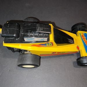1976 Power Shifters Pull String Race Car 2 Speed Extending Front End ...