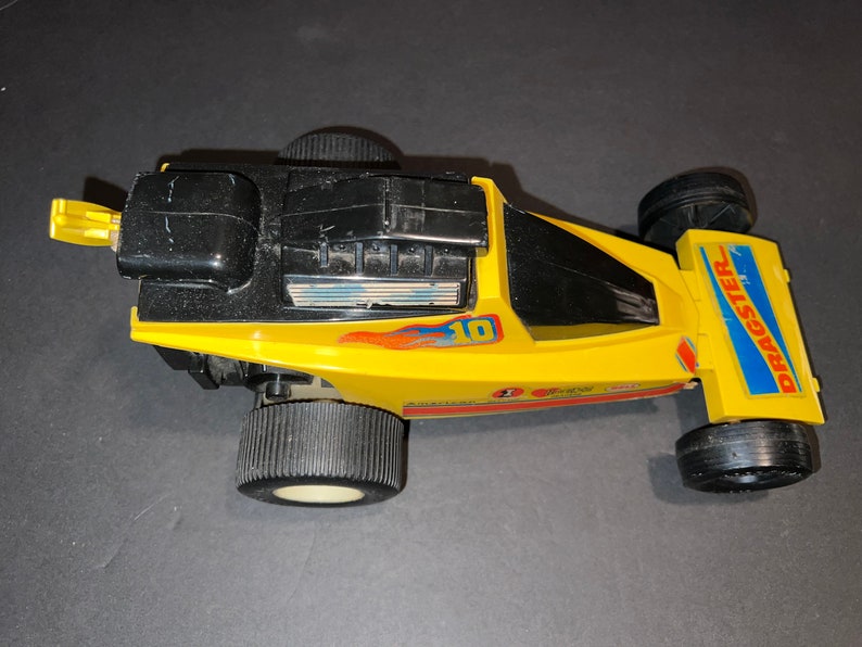 1976 Power Shifters Pull String Race Car 2 Speed Extending Front End ...