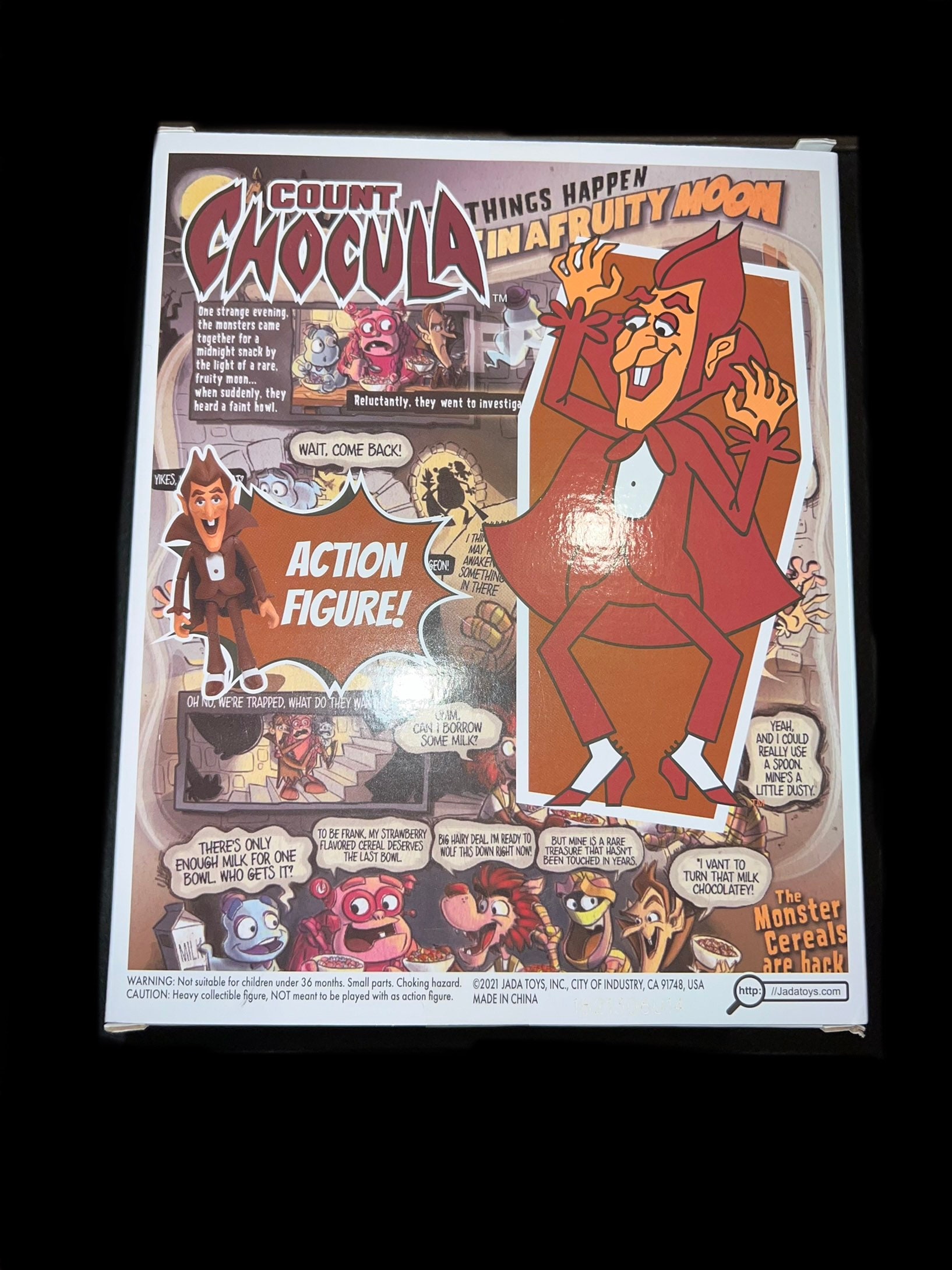 Jada Count Chocula 6 Action Figure General Mills Cereal Box Style Brand ...