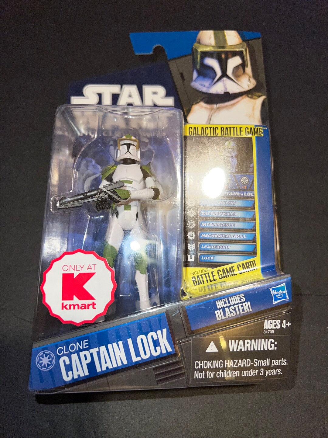 Rare 2010 Star Wars Clone Wars Only at K Mart Clone Captain Lock ...