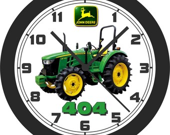 John Deere Wall Clock - Etsy
