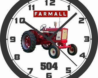 Tractor Wall Clock - Etsy
