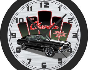 Chevy Chevelle Ss Clocks - Etsy