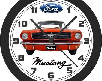 Ford Mustang Wall Clock - Etsy
