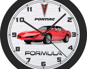Pontiac Firebird Clock - Etsy