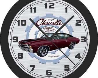Chevelle Wall Clock - Etsy