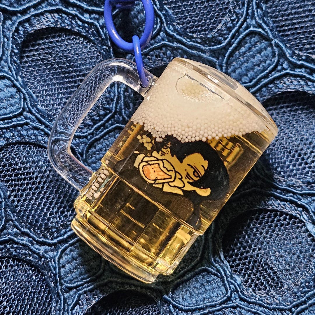 Ado Drunk Controversy - Liquid Keychain - Etsy