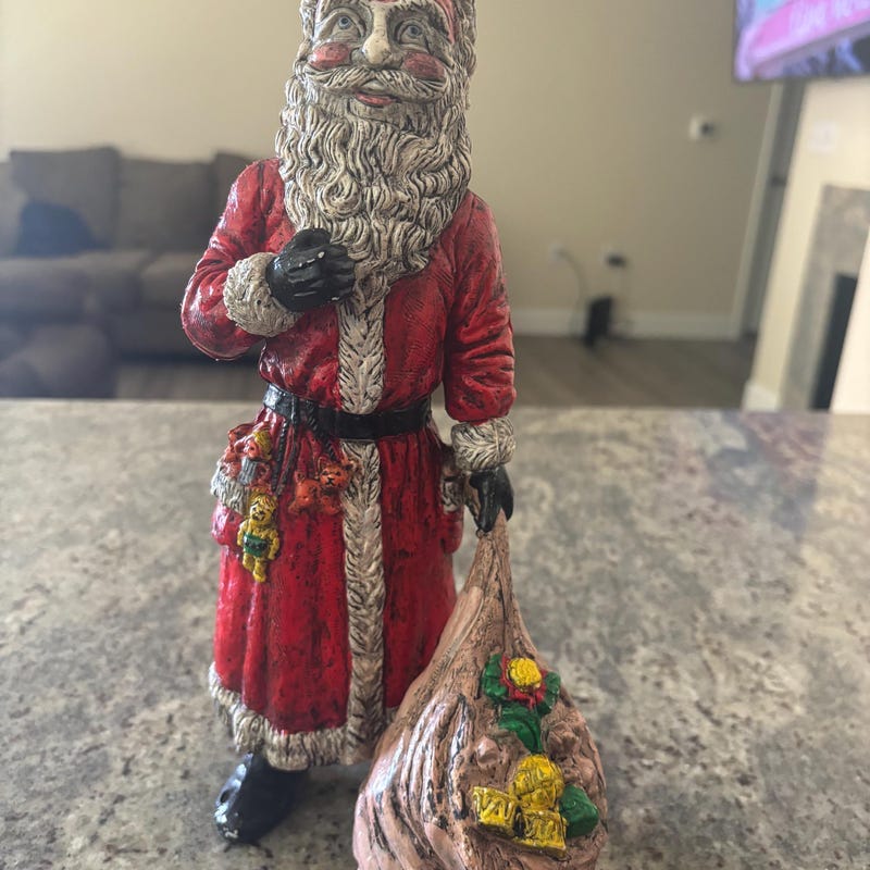 Plastic Santa - Etsy