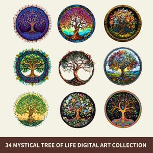 Magical Tree Art Prints Collection: Add a Touch of Serenity to Your ...