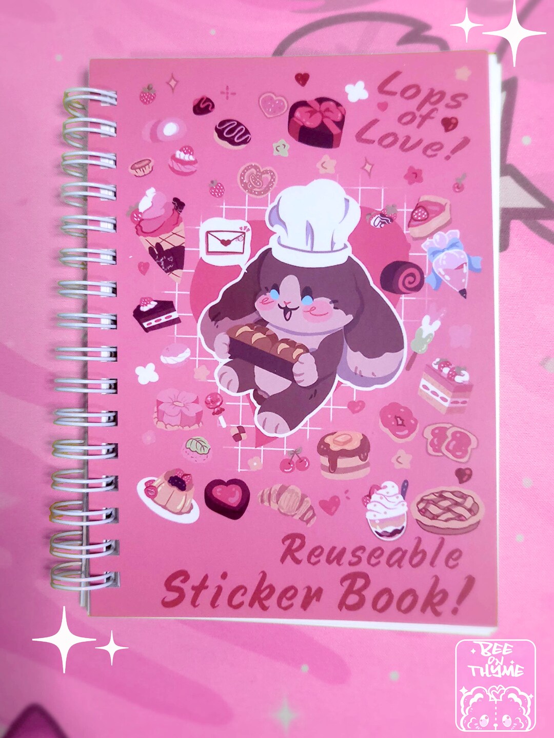 Lops of Love Sticker Book - Etsy