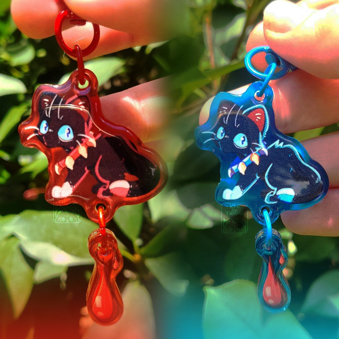 Angry Baby Dangle Keychain - Etsy