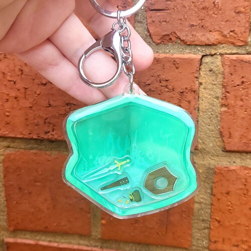 Gelatinous Cube Shaker Charm - Etsy