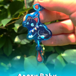 Angry Baby Dangle Keychain - Etsy