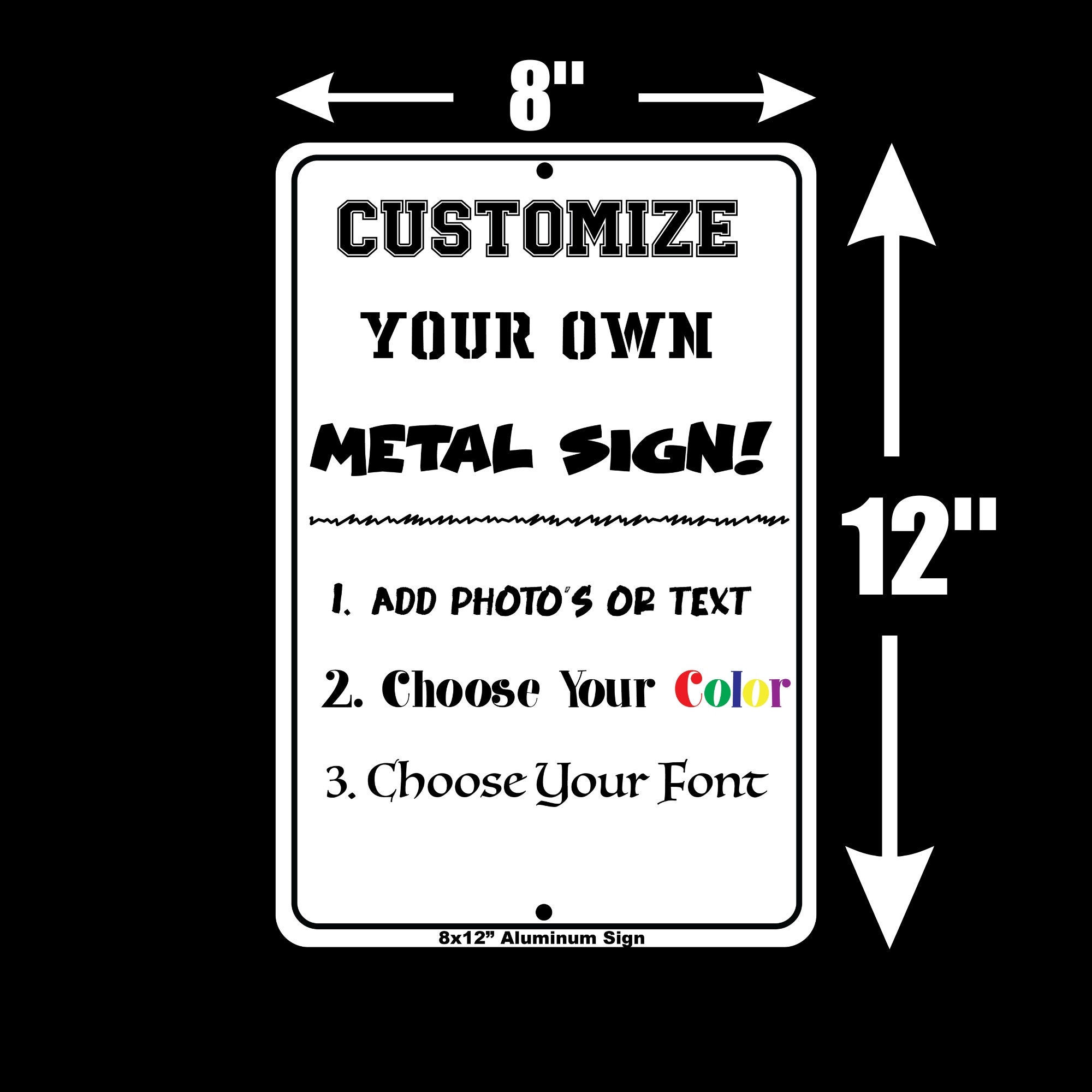 Custom Metal Sign Parking Sign, Personalized Aluminum Sign, Gameroom ...