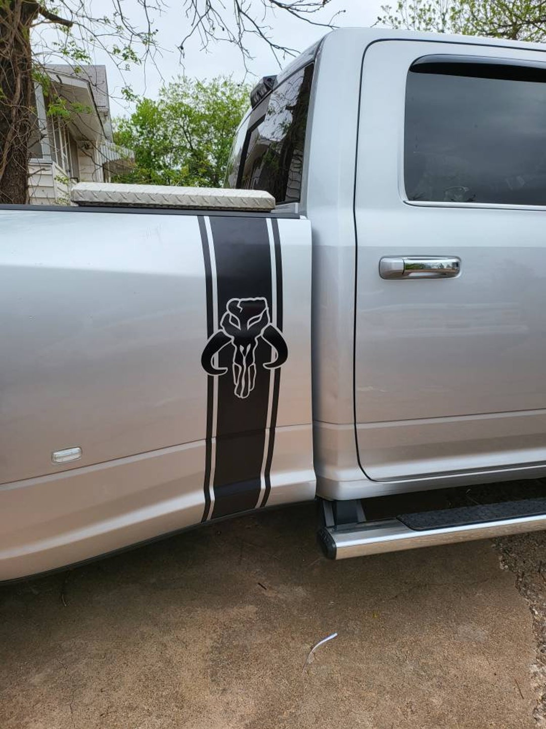 Permanent Vinyl - Mythosaur (boba Fett Insignia) With Stripes - Etsy