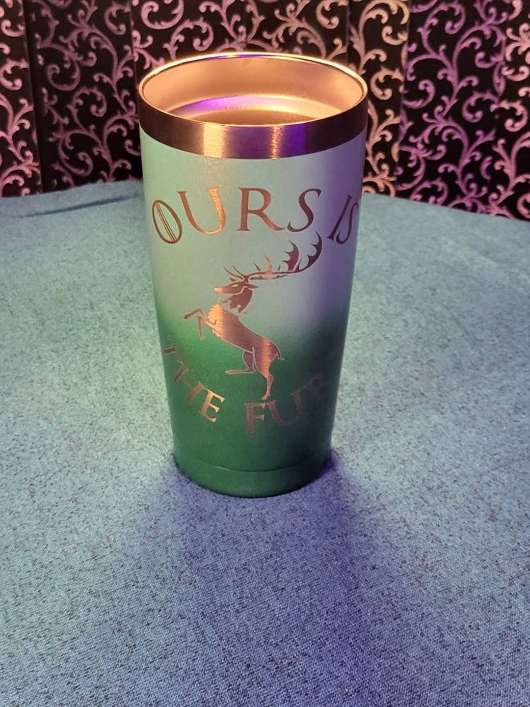 House of Baratheon - Stag Sigil - Ours is the Fury - 20 Oz Tumbler - Etsy