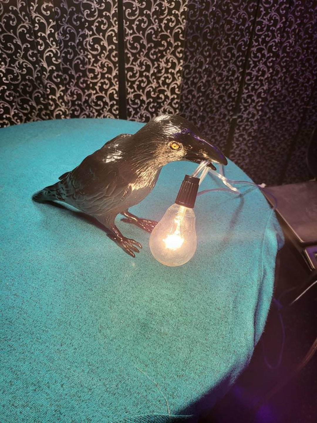 Crow Lamp - Etsy