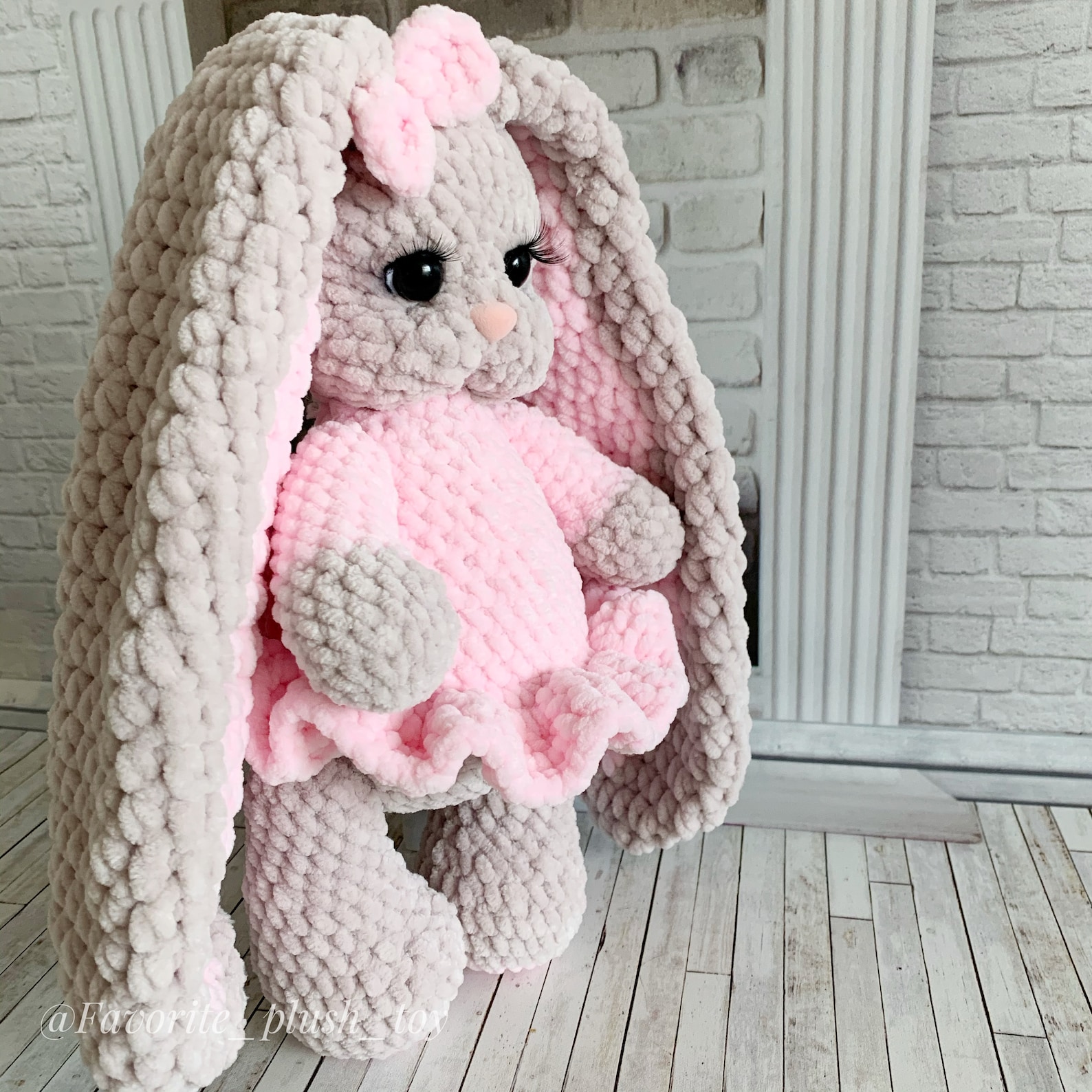Crochet Plush Bunny Pattern PDF Plushie Amigurumi Pattern - Etsy