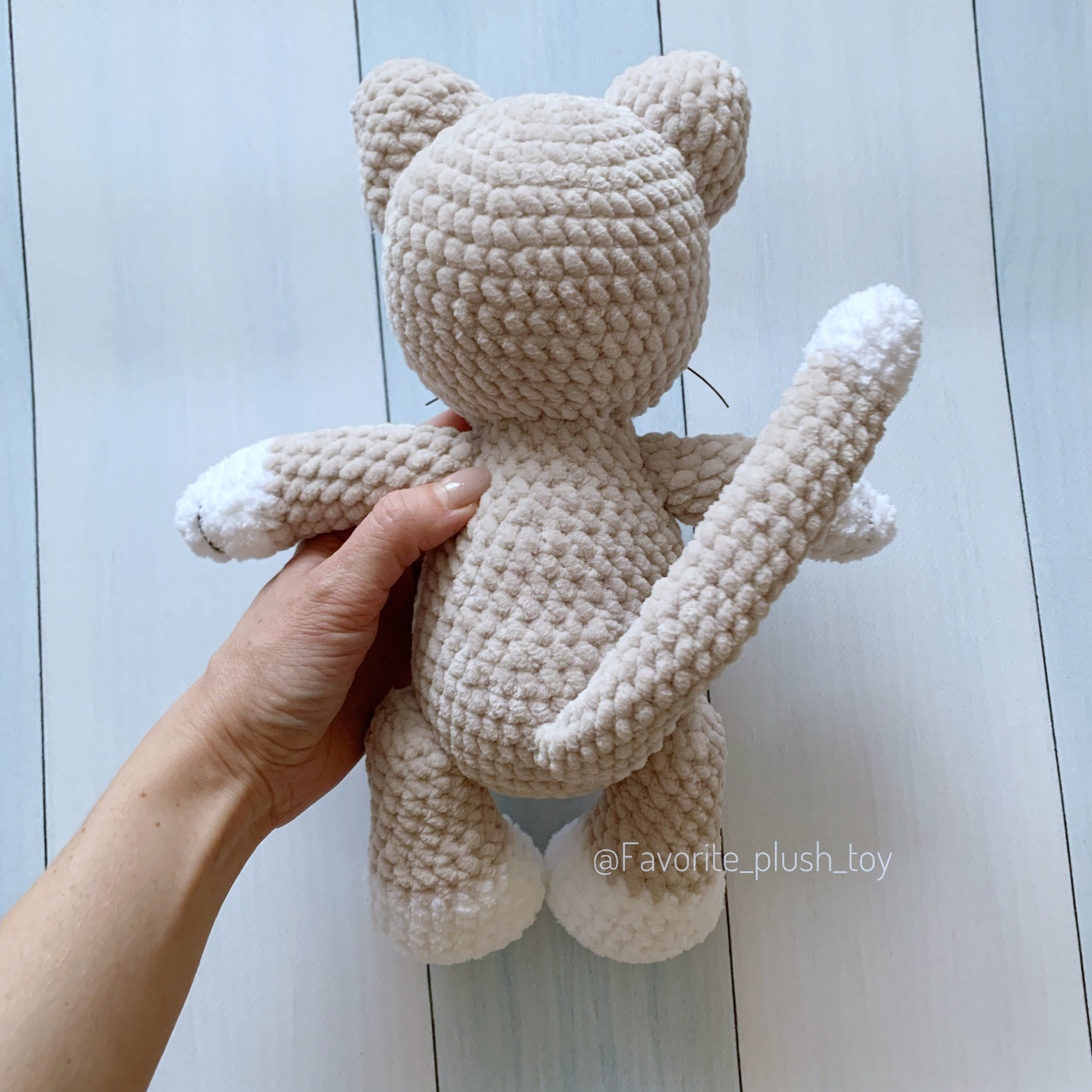 Crochet Cat Plush Pattern PDF Amigurumi Plushie Cat - Etsy