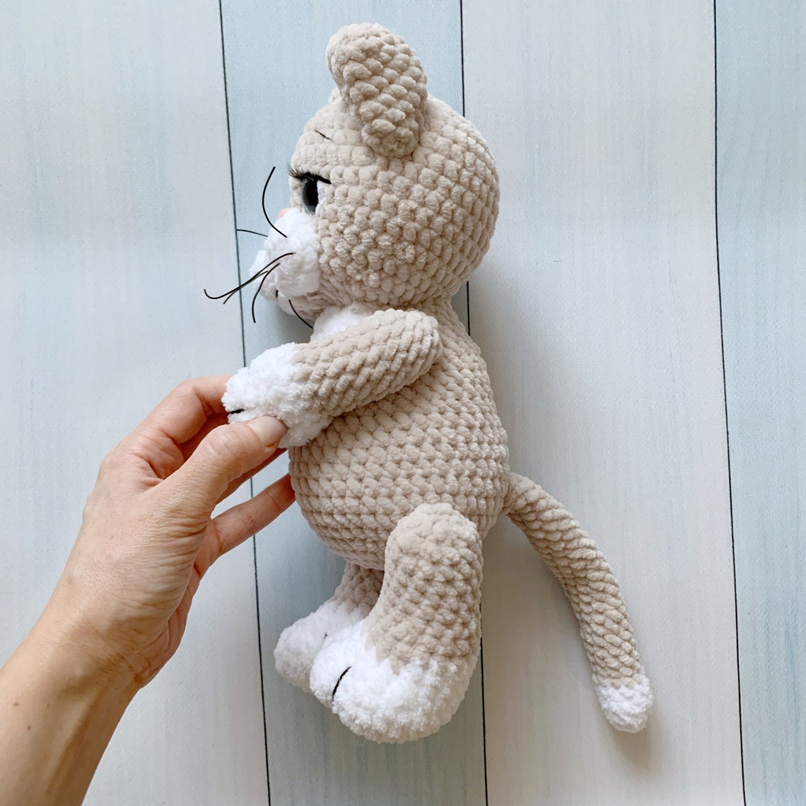 Crochet Cat Plush Pattern PDF Amigurumi Plushie Cat - Etsy